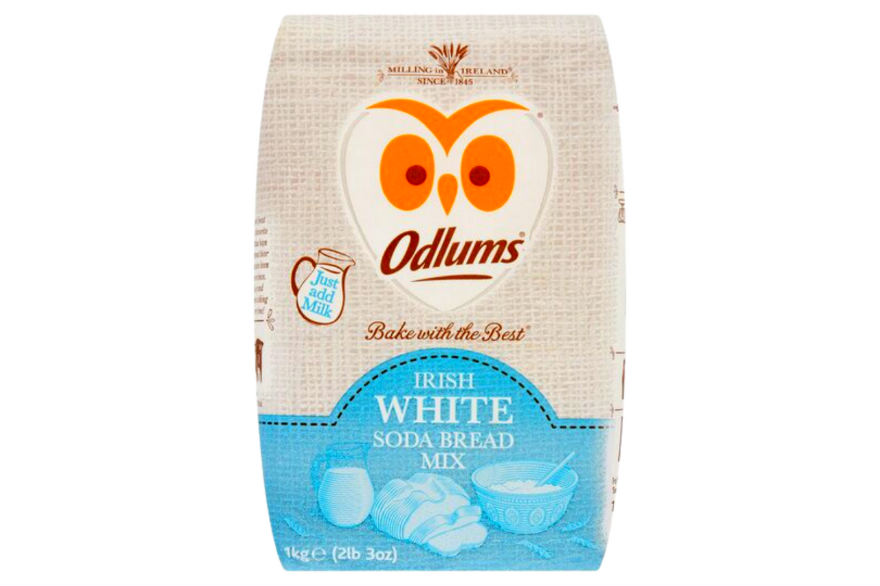 Odlums - Irish White Soda Bread Mix - 1kg - Best Before it's Gone Ltd Odlums - Irish White Soda Bread Mix - 1kg - Best Before it's Gone Ltd